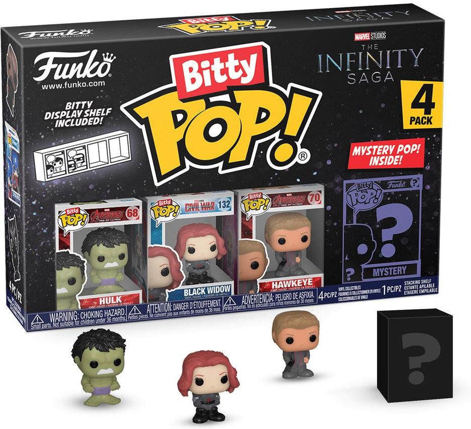 Funko Bitty Pop Figurka Kolekcjonerska Marvel The Infinity Saga Hulk 4 Pack - Ceny i opinie ...
