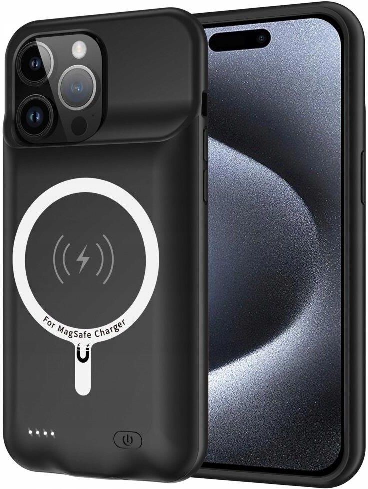 Xgsm Etui Z Baterią 7000Mah Do Iphone 15 Pro Powerbank Z Magsafe Indukcyjny Qi - Etui na telefon ...