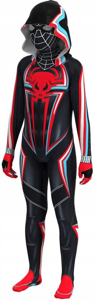 Hopki Strój Kostium Spiderman Miles Morales 2099 146-152 - Ceny i ...