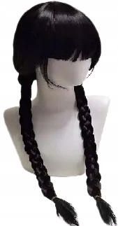 Peruka Strój Wednesday Addams Kostium Przebranie Warkocze - Ceny i opinie - Ceneo.pl