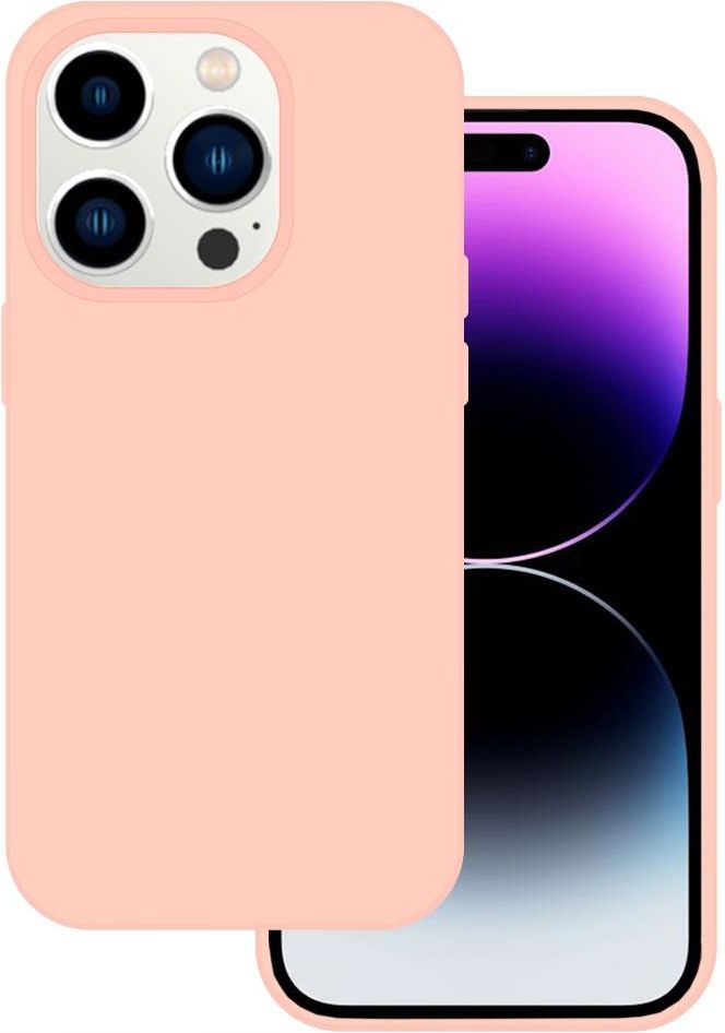 Tel Protect Silicone Premium Do Iphone 12 Jasnoróżowy - Etui na telefon ...