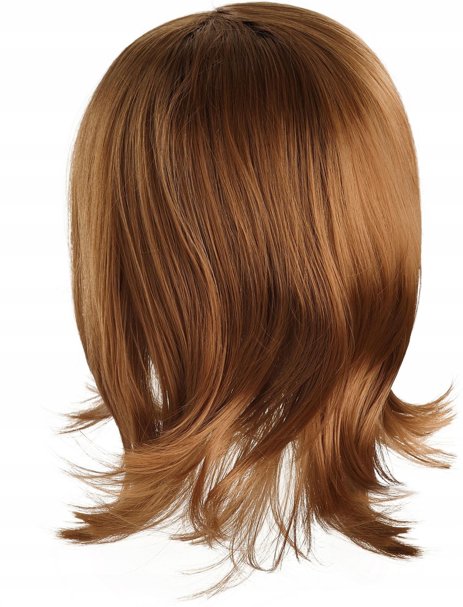 Nothing But Love Peruka Modna Ruda Włosy Półdługie Z Grzywką 292240 ...