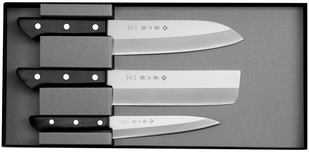 Tojiro Basic Vg-10 Zestaw 3 Noży Kuchennych - Opinie i atrakcyjne ceny ...