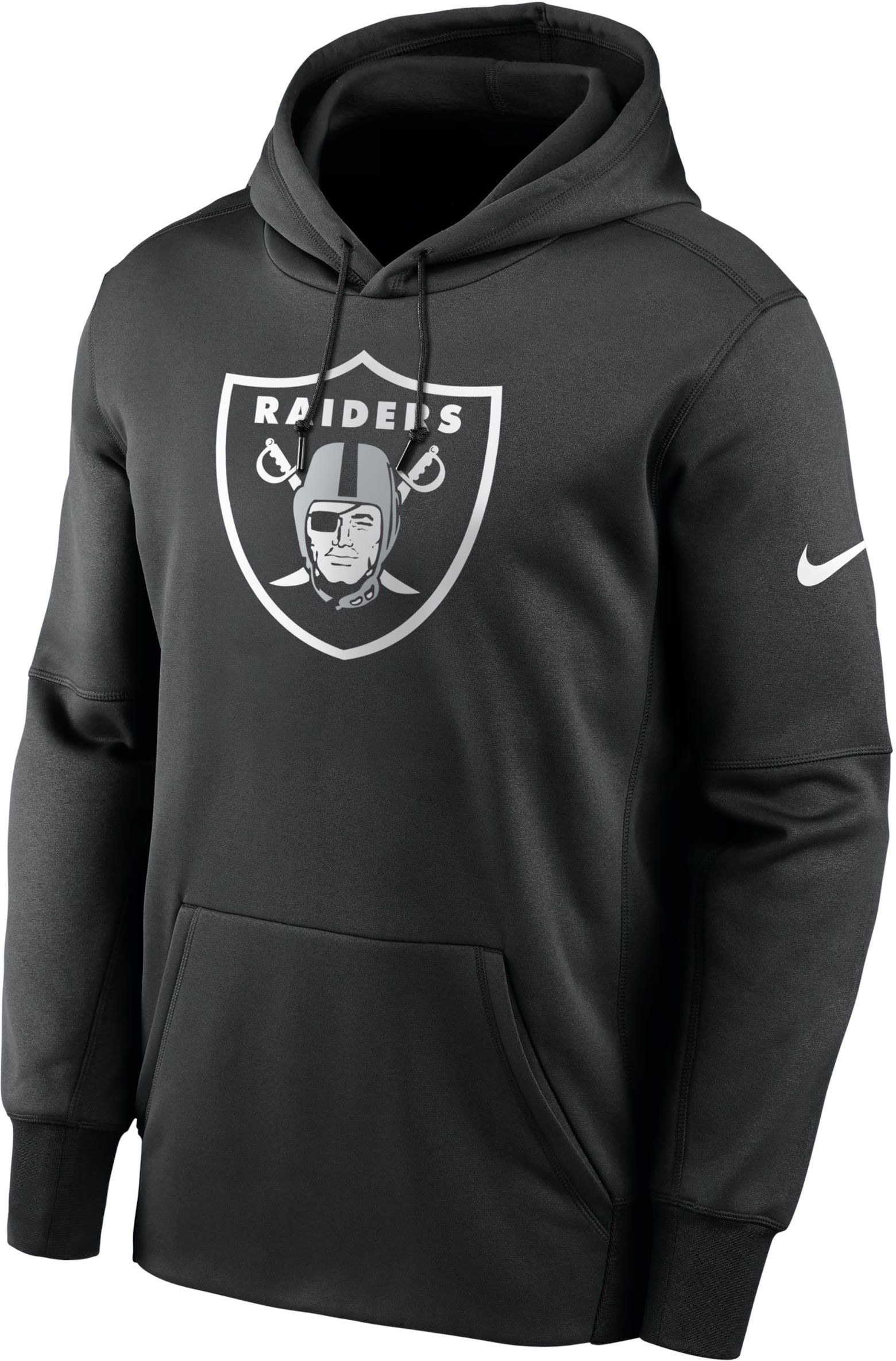 Męska bluza z kapturem Nike Therma Prime Logo (NFL Las Vegas Raiders ...
