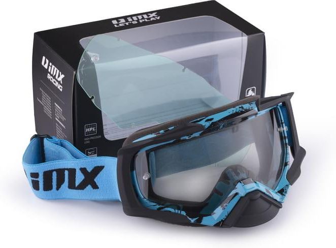 Gogle motocyklowe Imx Dust Z Szybą Dark Smoke Clear + 2 Szyby - Opinie ...