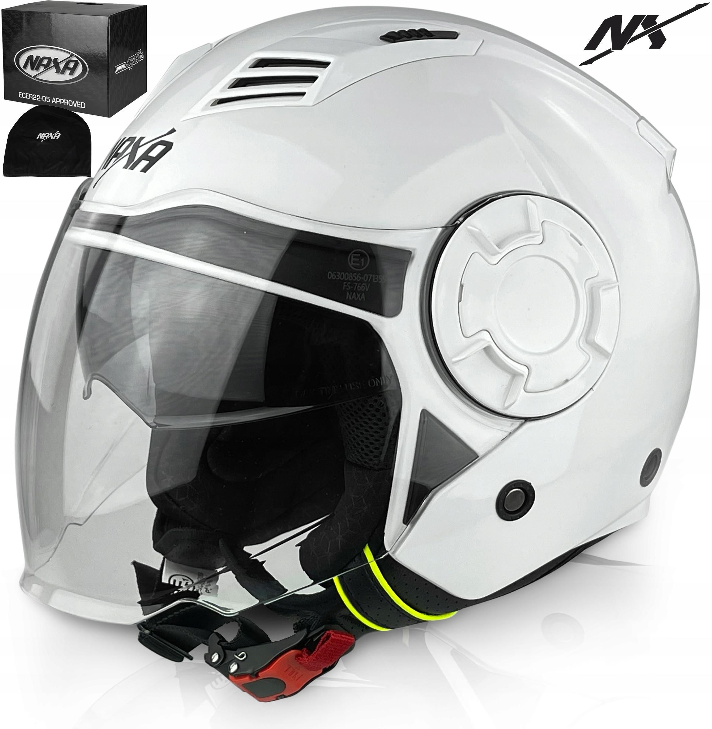 Kask motocyklowy Naxa Otwarty S23X C Blenda - Opinie i ceny na Ceneo.pl