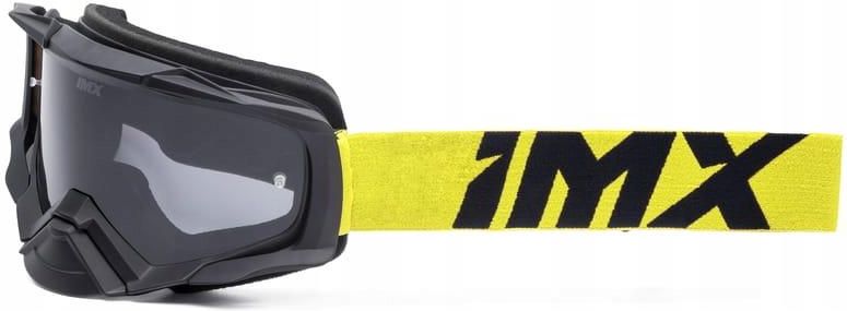 Gogle motocyklowe Imx Dust Black Matt/Fluo Yellow + 2 Szyby - Opinie i ...