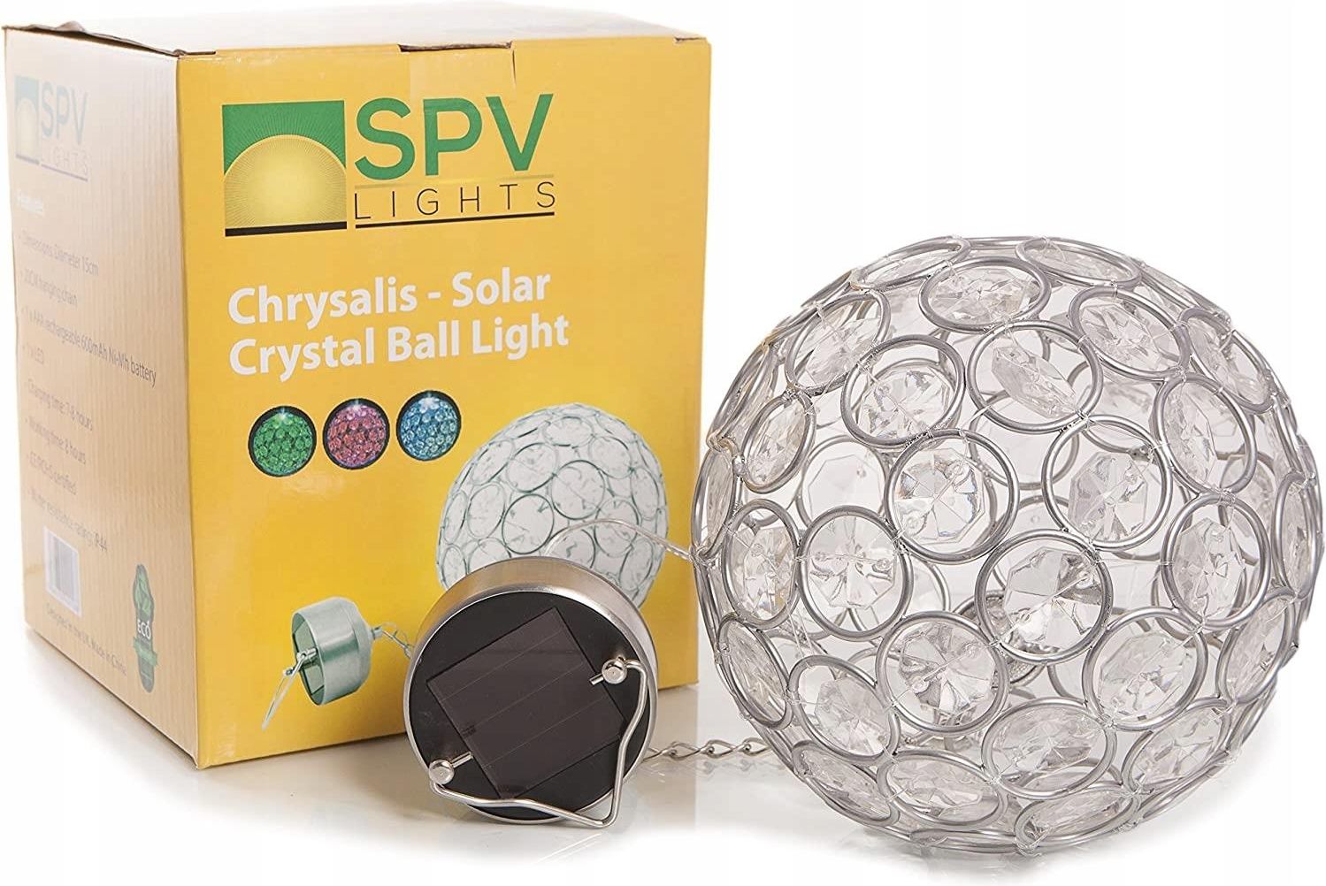 Spv Lights Kryształowa Kula Solarna Ciepłe Światło B00Ha9Aa1S - Ceny i ...