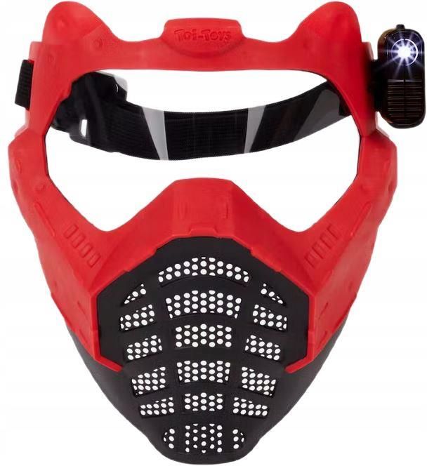 Maska Foam Strike X Ze Światłem Czerwona - Ceny i opinie - Ceneo.pl