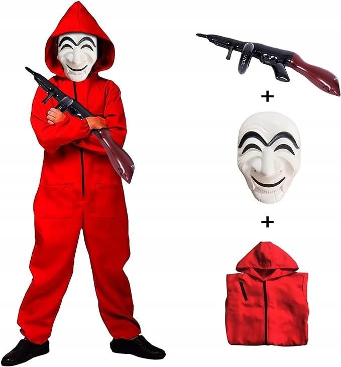 Kostium Dom Z Papieru Przebrania Maska Karabin Rozmiar L 175-180 - Ceny ...