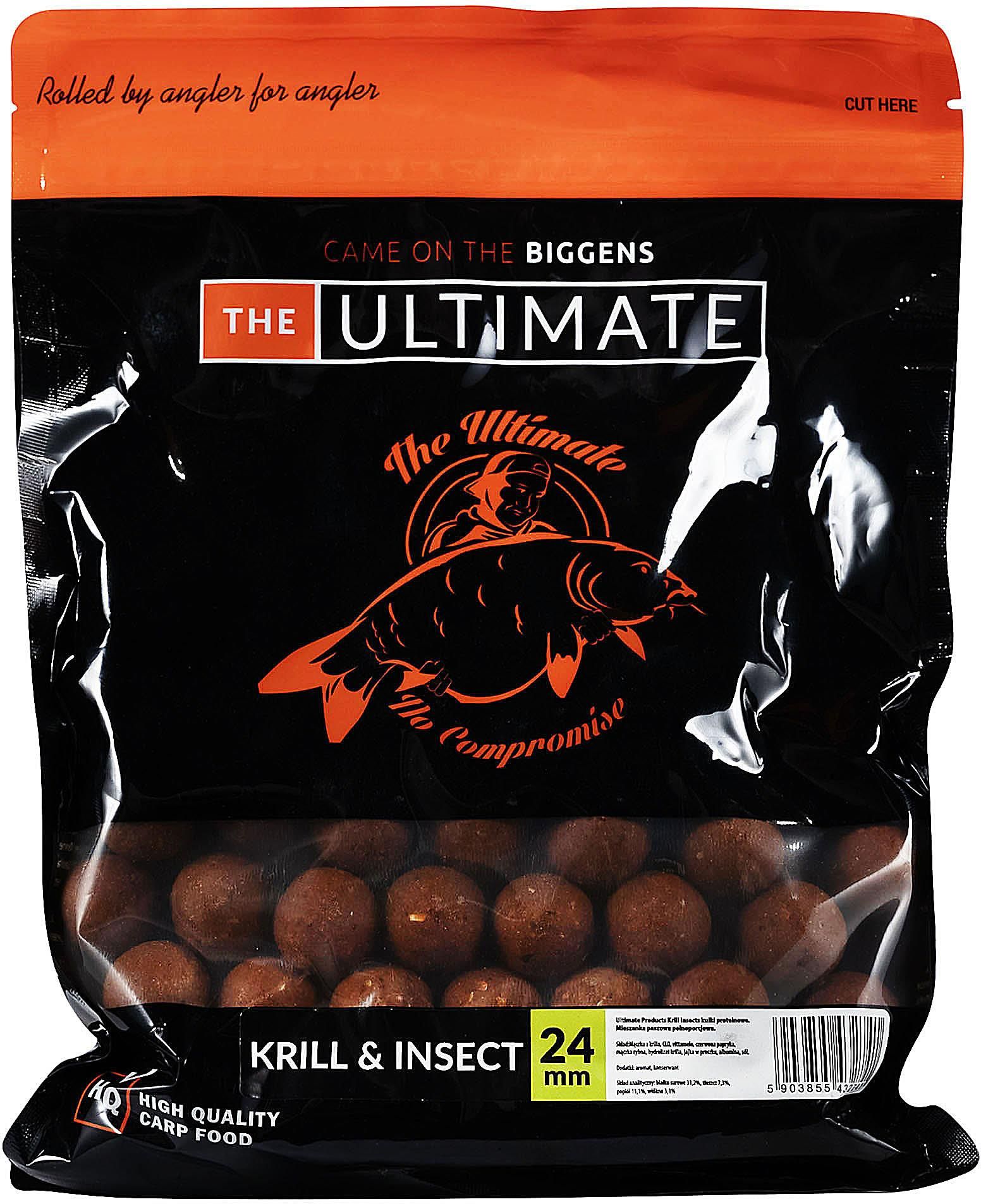 Ultimate Products Kulki Zanętowe Krill Insects 24mm 1kg M5903855432741 ...