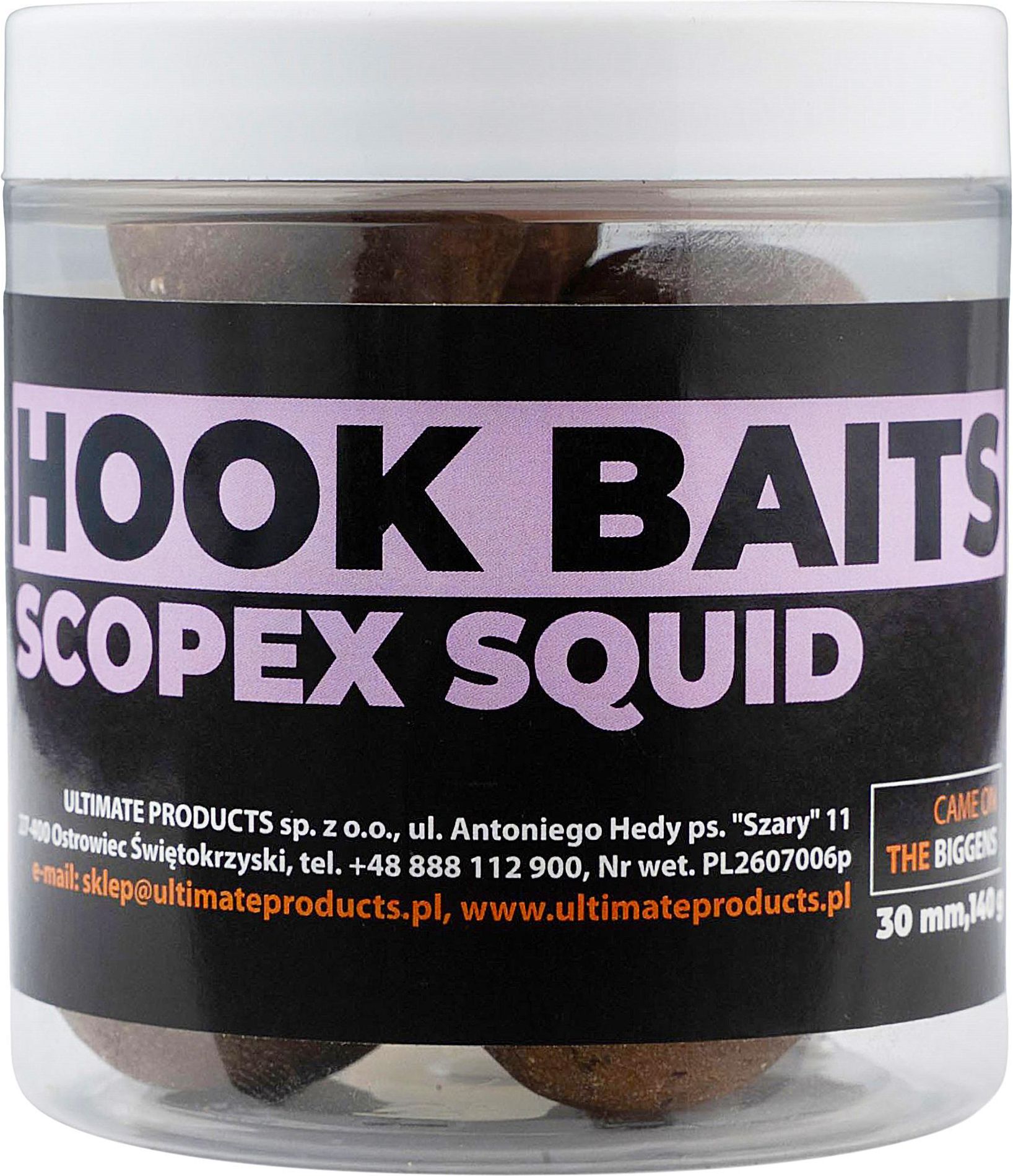 Ultimate Products Kulki Haczykowe Scopex Squid 30mm M5903855433182 ...