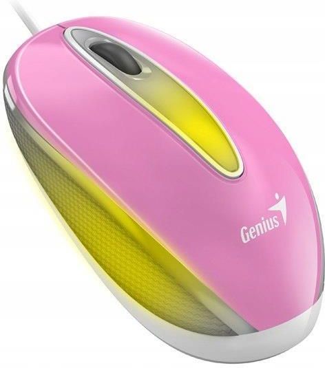 Mysz Genius DX-Mini różowa RGB (31010025407) - Opinie i ceny na Ceneo.pl