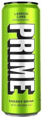 Prime Energy Drink Lemon Lime 355ml - Ceny i opinie - Ceneo.pl
