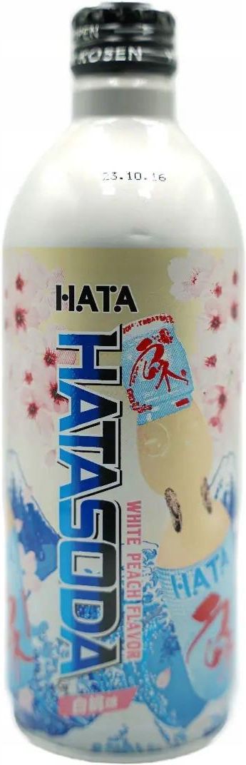 Hata Kosen Soda White Peach 500ml Lemoniada Gazowana - Ceny i opinie ...