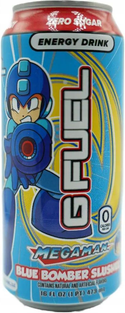 G Fuel Mega Man Blue Slushee 473ml - Ceny i opinie - Ceneo.pl