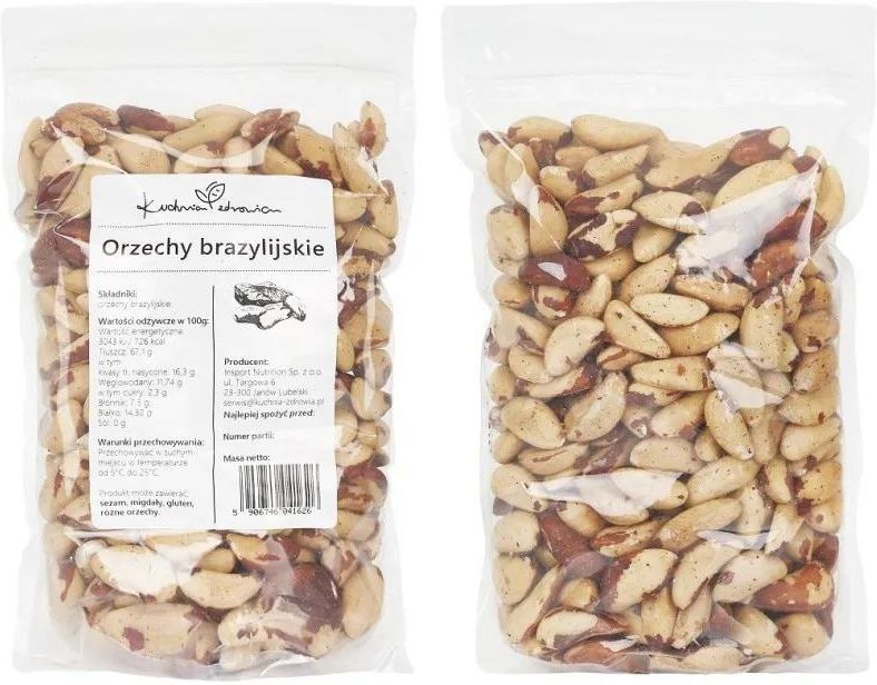 Kuchnia Zdrowia Orzechy Brazylijskie 200g - Ceny i opinie - Ceneo.pl