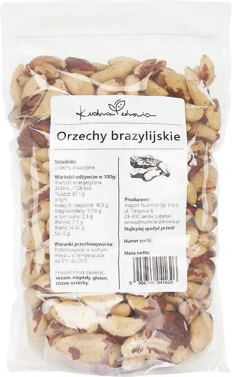 Kuchnia Zdrowia Orzechy Brazylijskie 200g - Ceny i opinie - Ceneo.pl