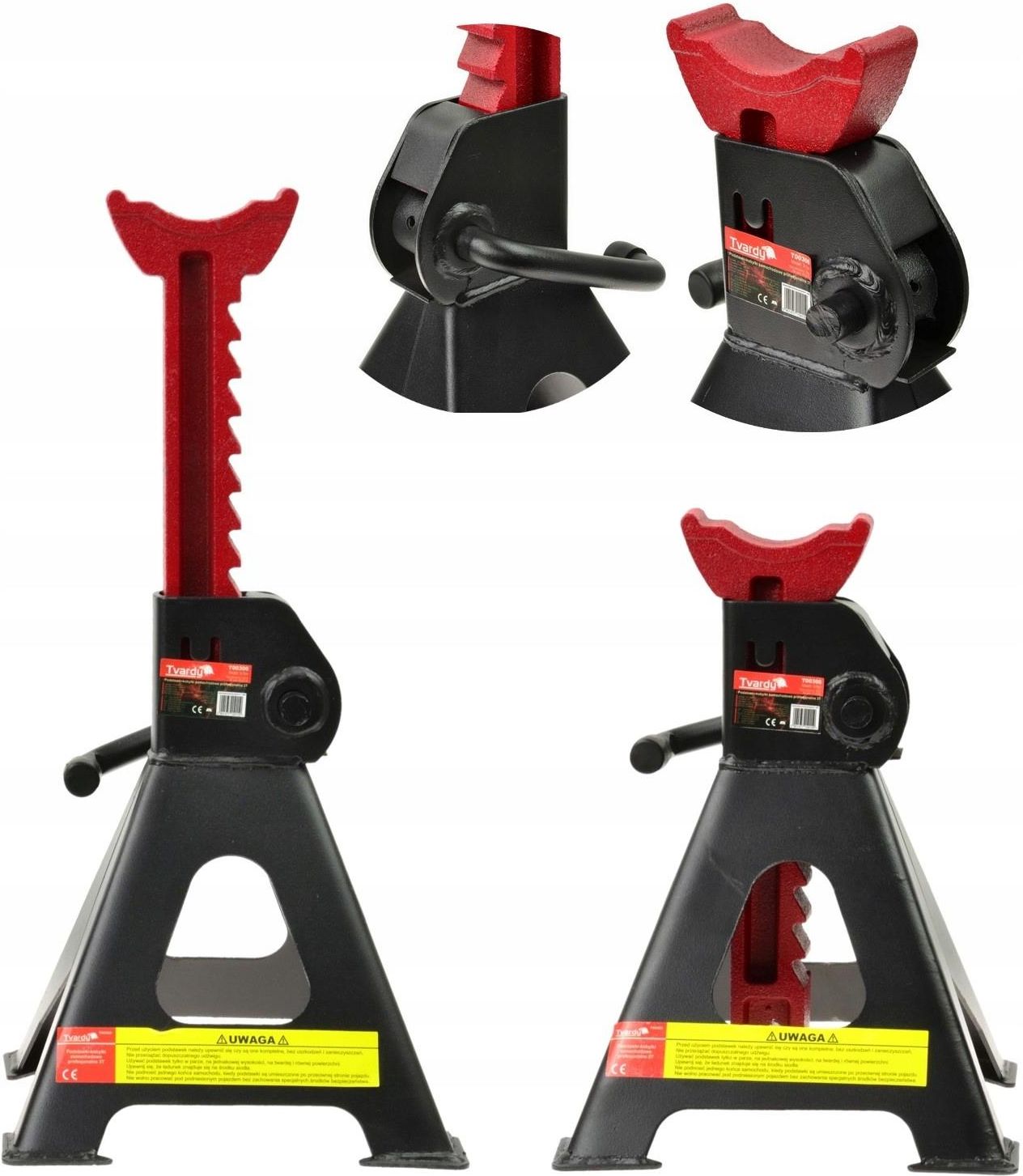 Tvardy Podstawki Kobyłki Samochodowe 3T Solidne 2Szt. T852 - Opinie i ...