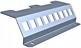 Rozdzielnia Schrack Wyprofilowany Panel Na 9X Keystone (PPBKPP01 ...