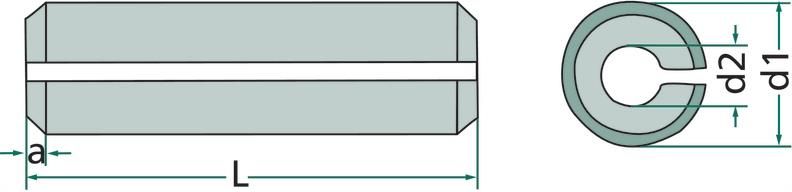 Granit Kołek Sprężysty 70X7Mm Din 1481 Iso 8752 X (4871481047) - Opinie ...