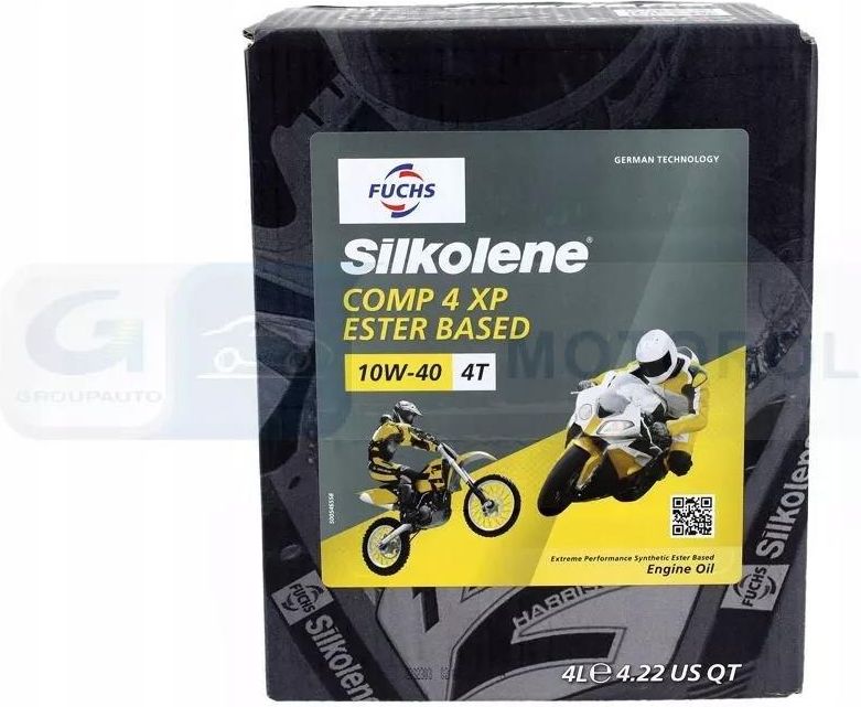 Fuchs Silkolene Comp 4 4T 10W40 4l - opinie i ceny na Ceneo.pl