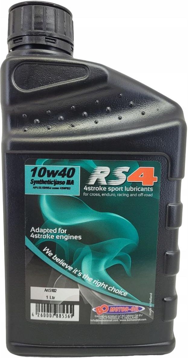 Bo Motor-Oil Półsyntetyk Rs4 Sport 10W40 1l - opinie i ceny na Ceneo.pl
