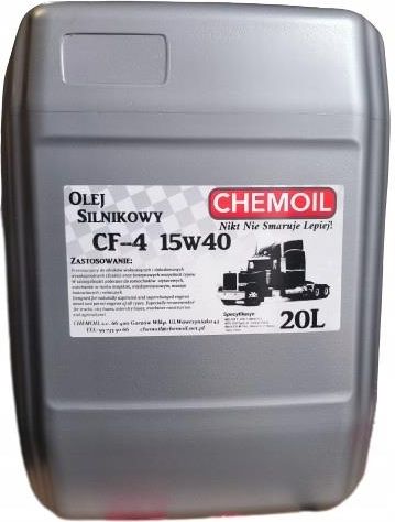 Silesia Oil 15W40 Cf-4/Sg 20l - opinie i ceny na Ceneo.pl