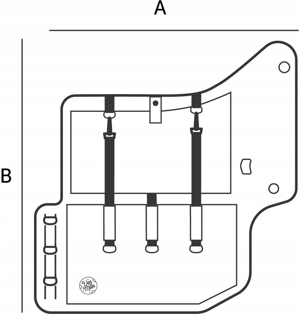 Van Der Moon Organizer Do Busa Renault Master Nissan Interstar - Opinie ...