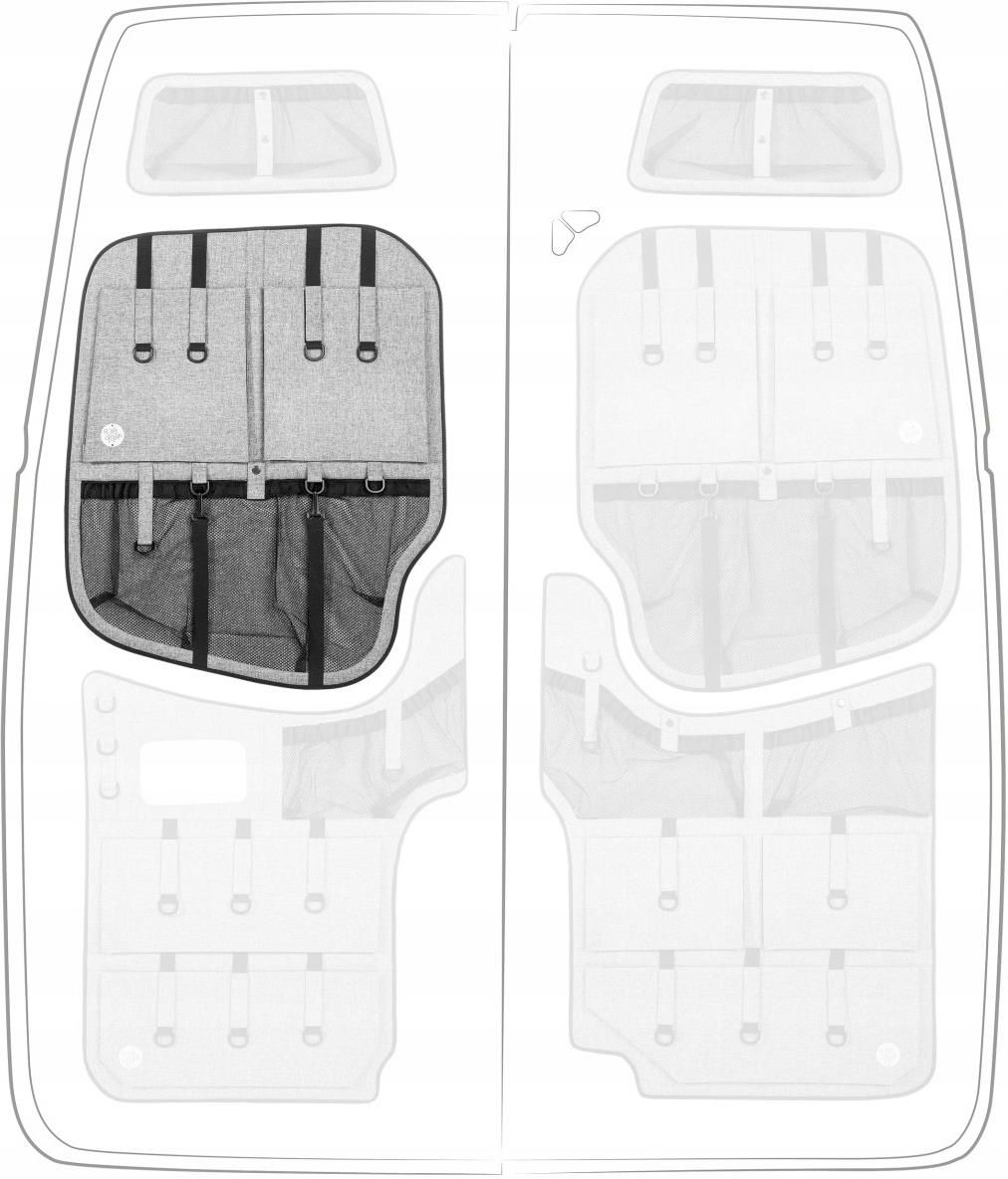 Van Der Moon Organizer Na Tylne Drzwi Sprinter 906 Prawy Środek ...