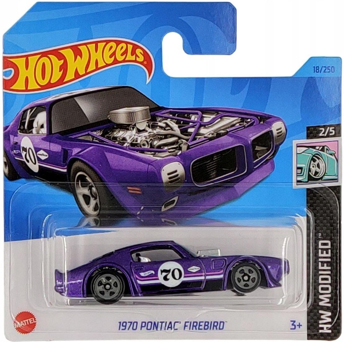 Hot Wheels 1970 Pontiac Firebird 2/5 Hw Modified 18/250 HKK49 - Ceny i ...
