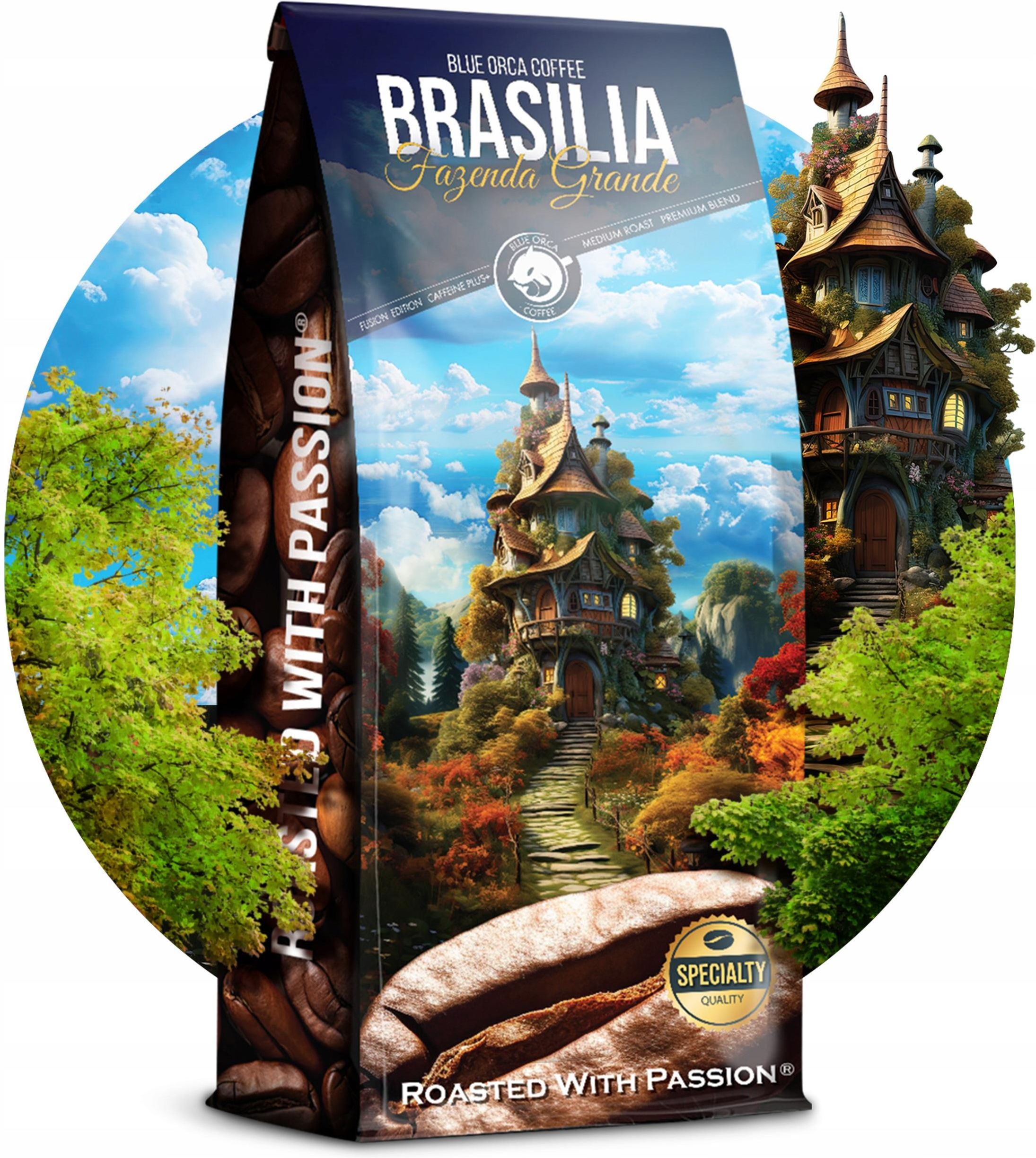 Kawa Blue Orca Coffee Brasilia Fazenda Grande Fusion Edition Ziarnista ...