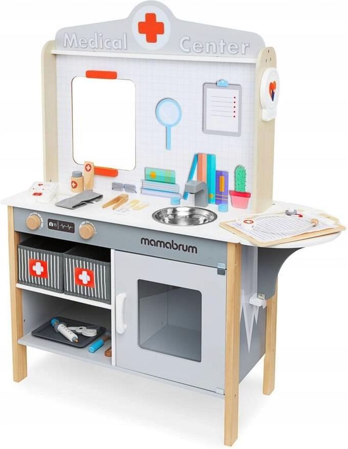 Zabawka Mamabrum Gabinet Lekarski Szpital Zestaw Lekarza Xxl Z ...