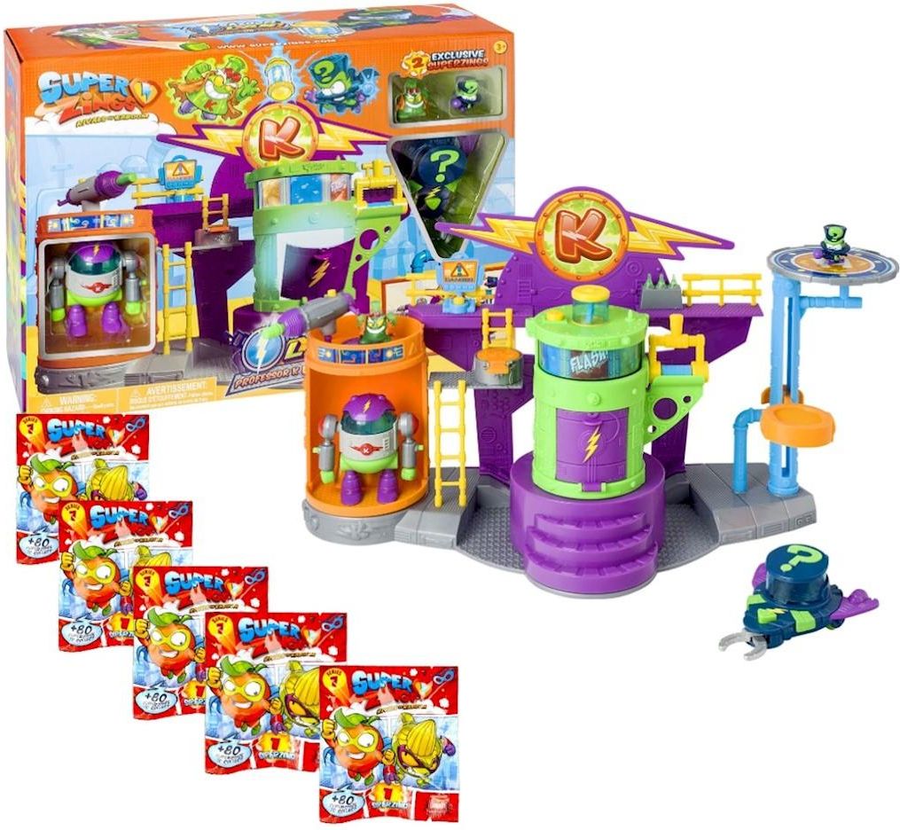 Super Zings 3 Laboratorium Kazoom Professor K Kontra Enigma + 5X ...