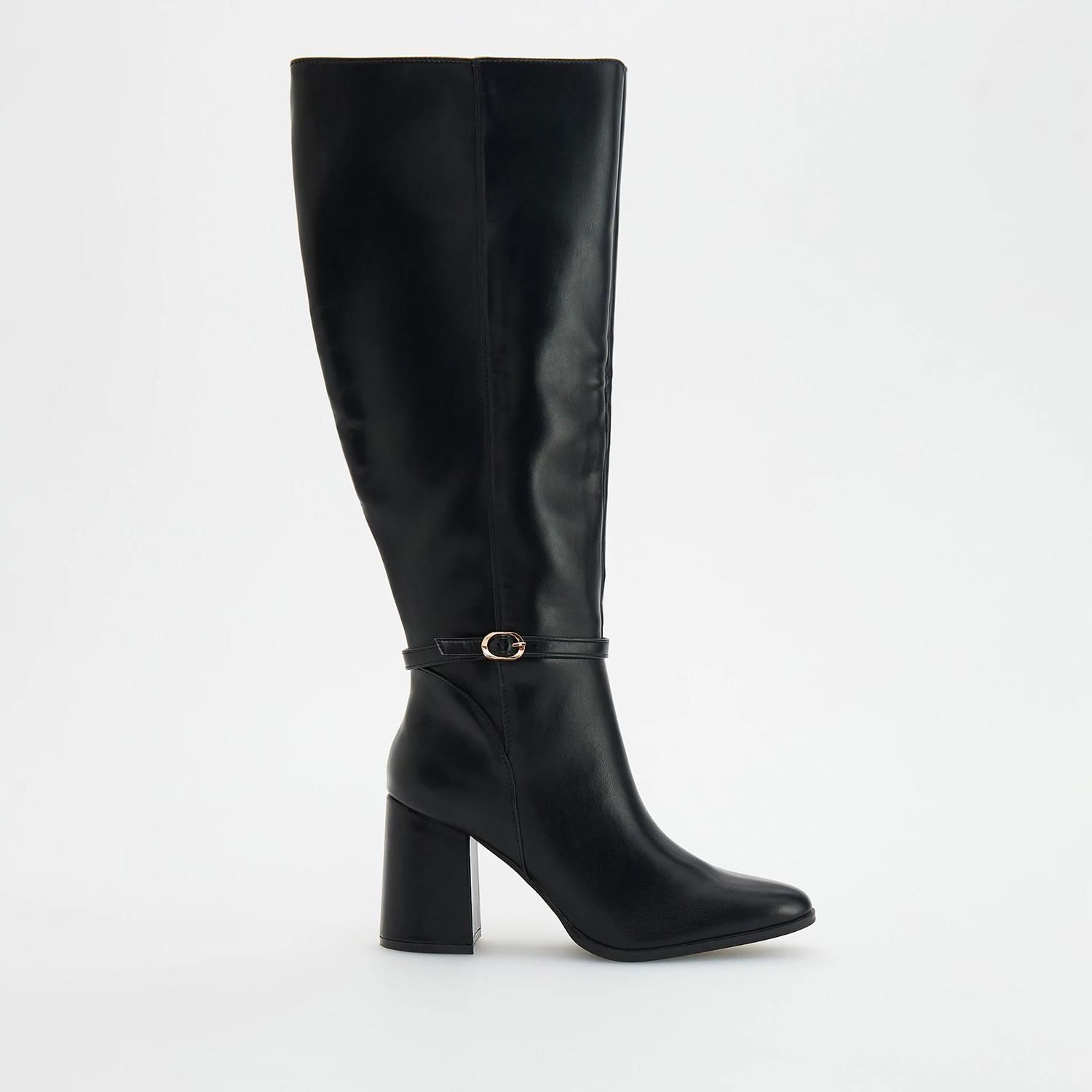 Reserved Kozaki Na Obcasie Czarny - Ceny i opinie - Ceneo.pl