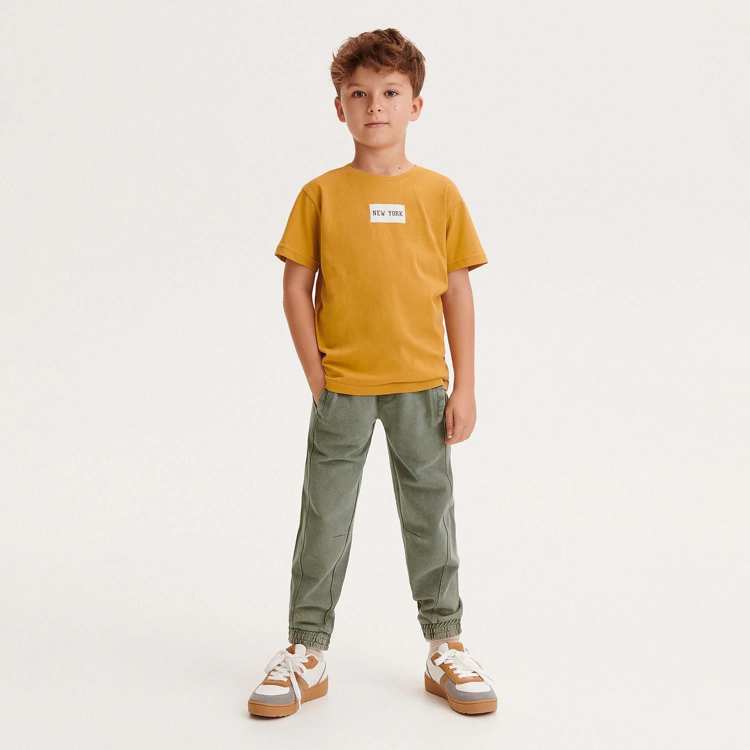 Reserved Spodnie Jogger Zielony - Ceny i opinie - Ceneo.pl