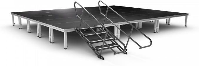 Alustage Stage Bundle 6x5 m - zestaw podestów scenicznych - Ceny i ...