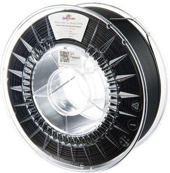 Filament Spectrum 3D Filament, Pa6 Low Warp Cf15S, 1,75Mm, 500G, 80719 ...