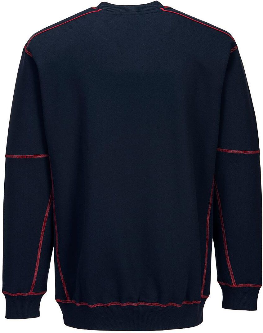 Portwest B318 - Bluza Dwukolorowa - Granat-czerwony 3xl - Ceny I Opinie