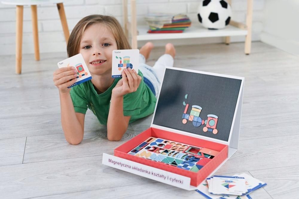 Adam Toys Zabawki Dla Dzieci Układanka Magnetyczna Cyferki - Ceny i ...