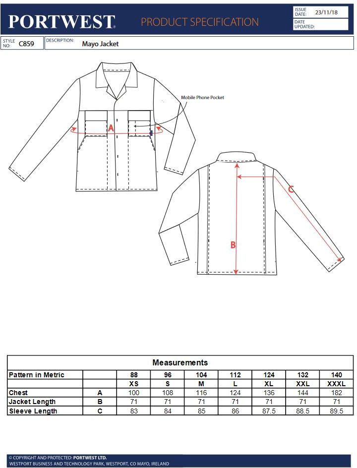 Portwest C859 - Bluza Mayo Z Czterema Kieszeniami M - Ceny i opinie ...