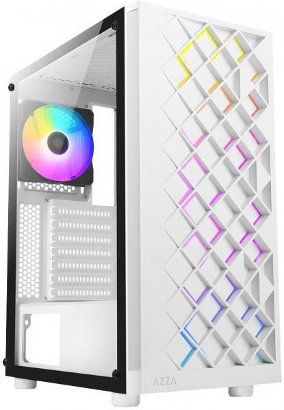 Obudowa komputerowa Azza Spectra 280W Tower Case Window Kolor Biały ...