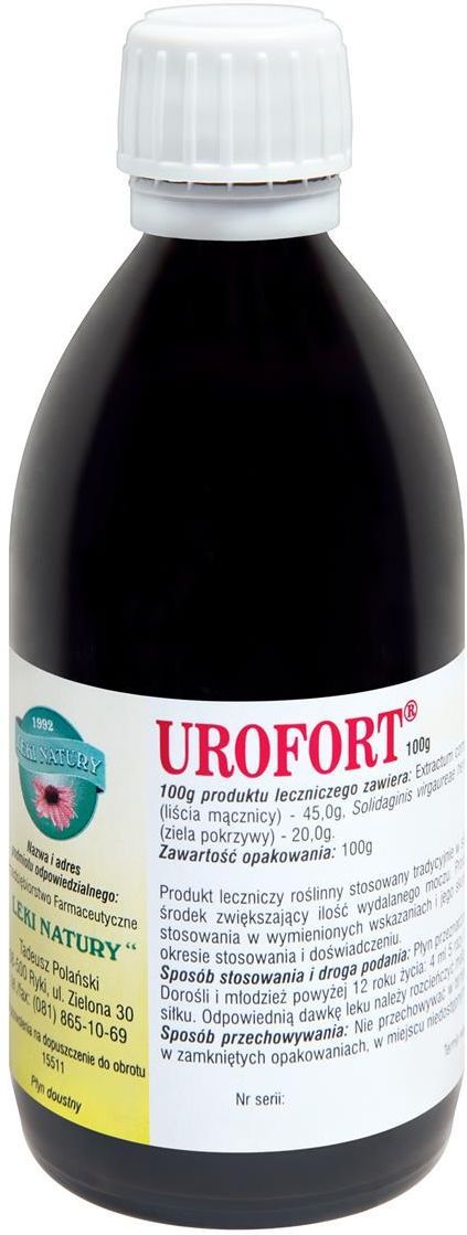 Leki Natury Urofort Płyn Doustny 100G - Opinie i ceny na Ceneo.pl