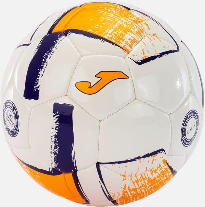 Piłka Nożna Treningowa Joma Dali Ii 400649.214 Biała/Pomarańczowa 5 ...