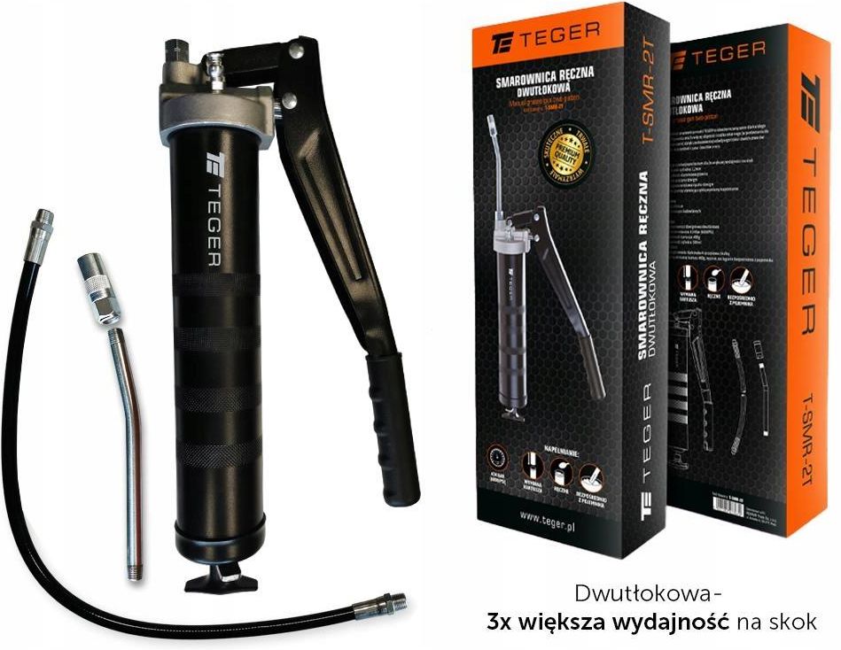 Teger Smarownica Ręczna Dwutłokowa TSMR2T - Opinie i ceny na Ceneo.pl