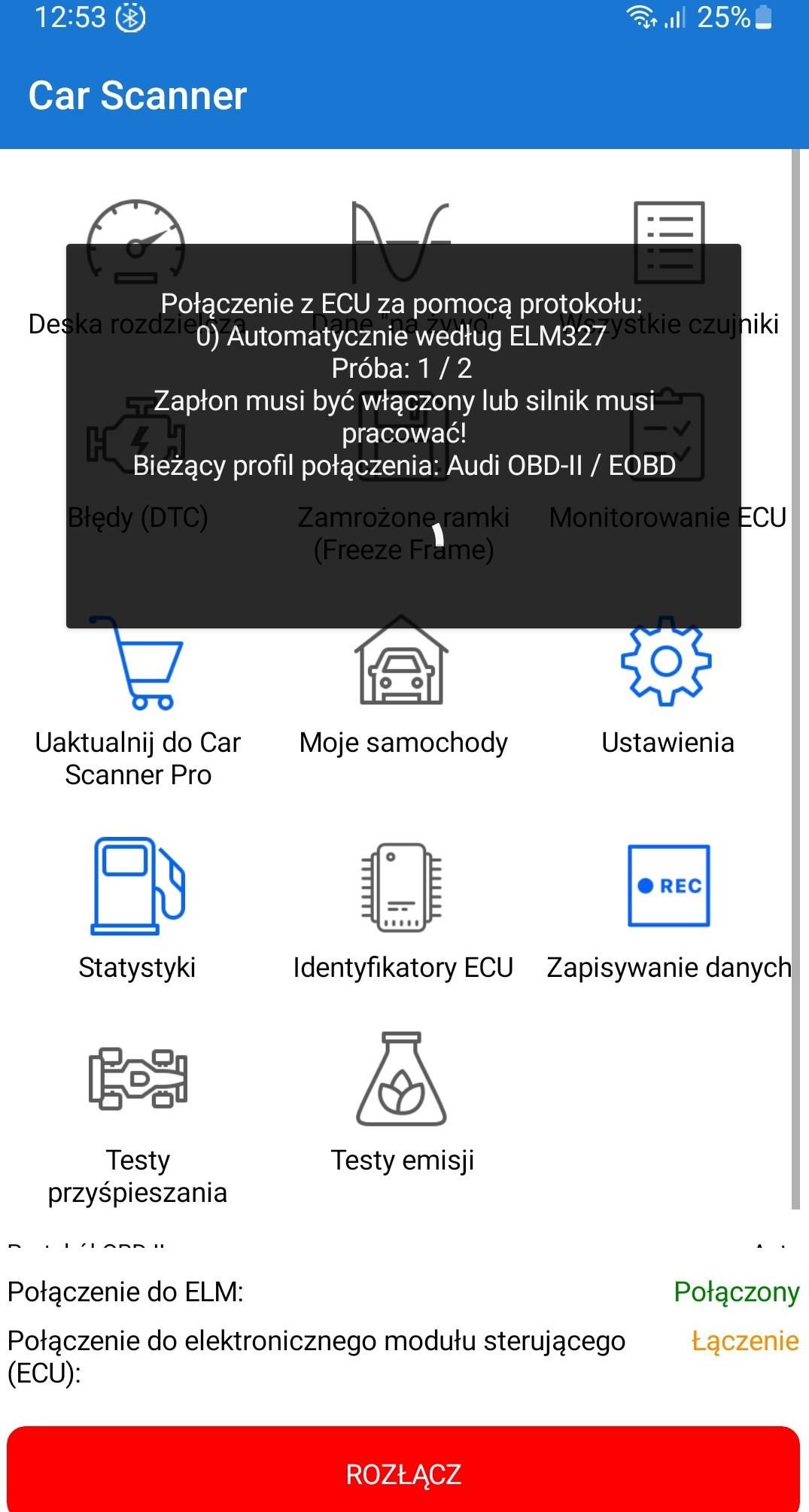 Kingbolen Elm327 Icar2 Obd2 Interfejs Bluetooth Pl - Opinie i ceny na Ceneo.pl