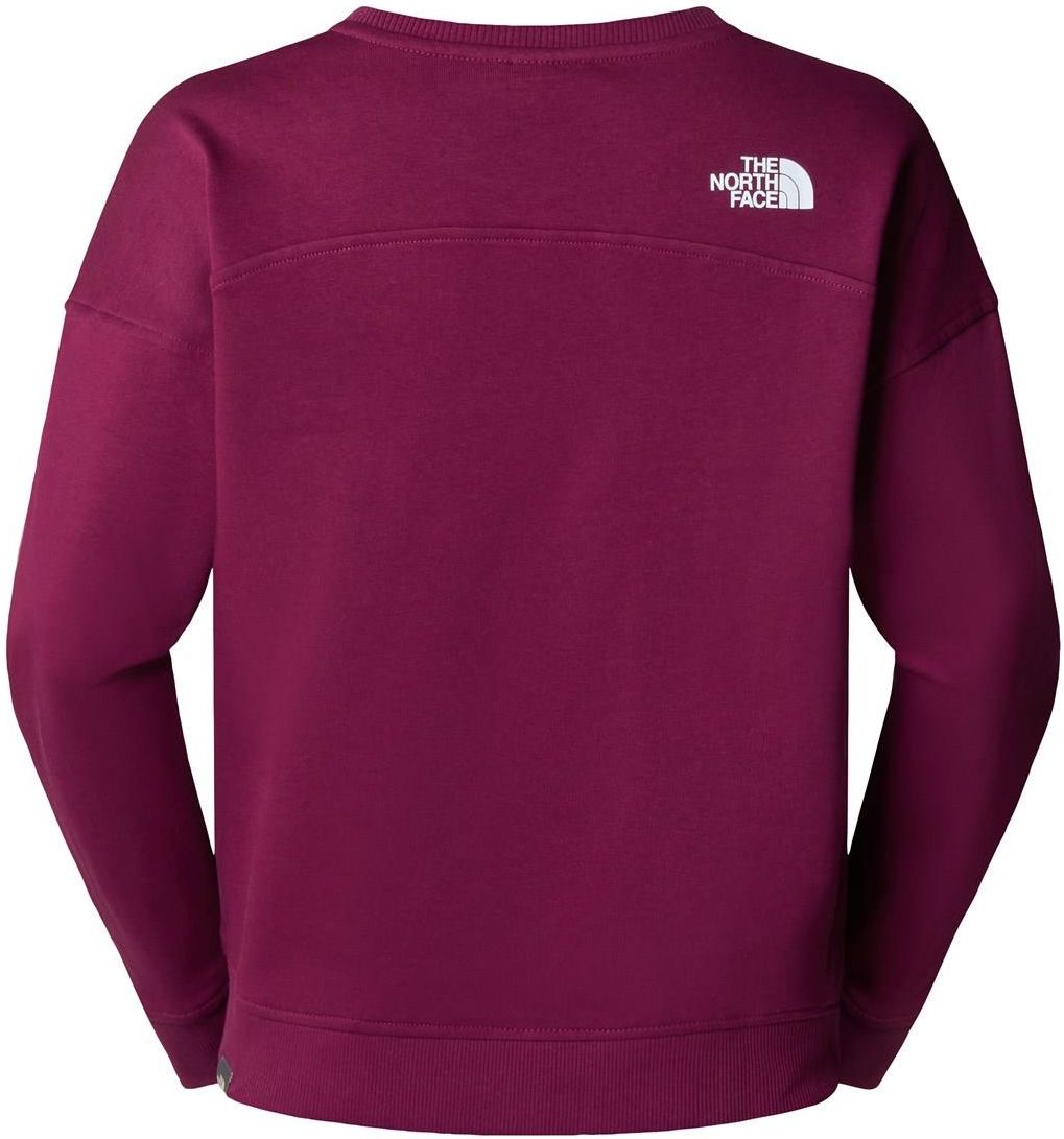 The North Face Bluza Bez Kaptura Drew Peak Crew Damska Bordowy - Ceny i ...
