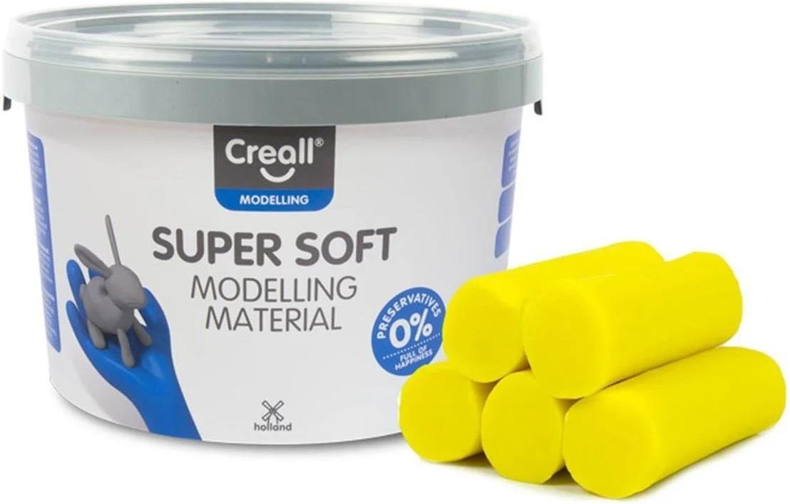 Creall Supersoft Clay Yellow 1750G - Ceny i opinie - Ceneo.pl