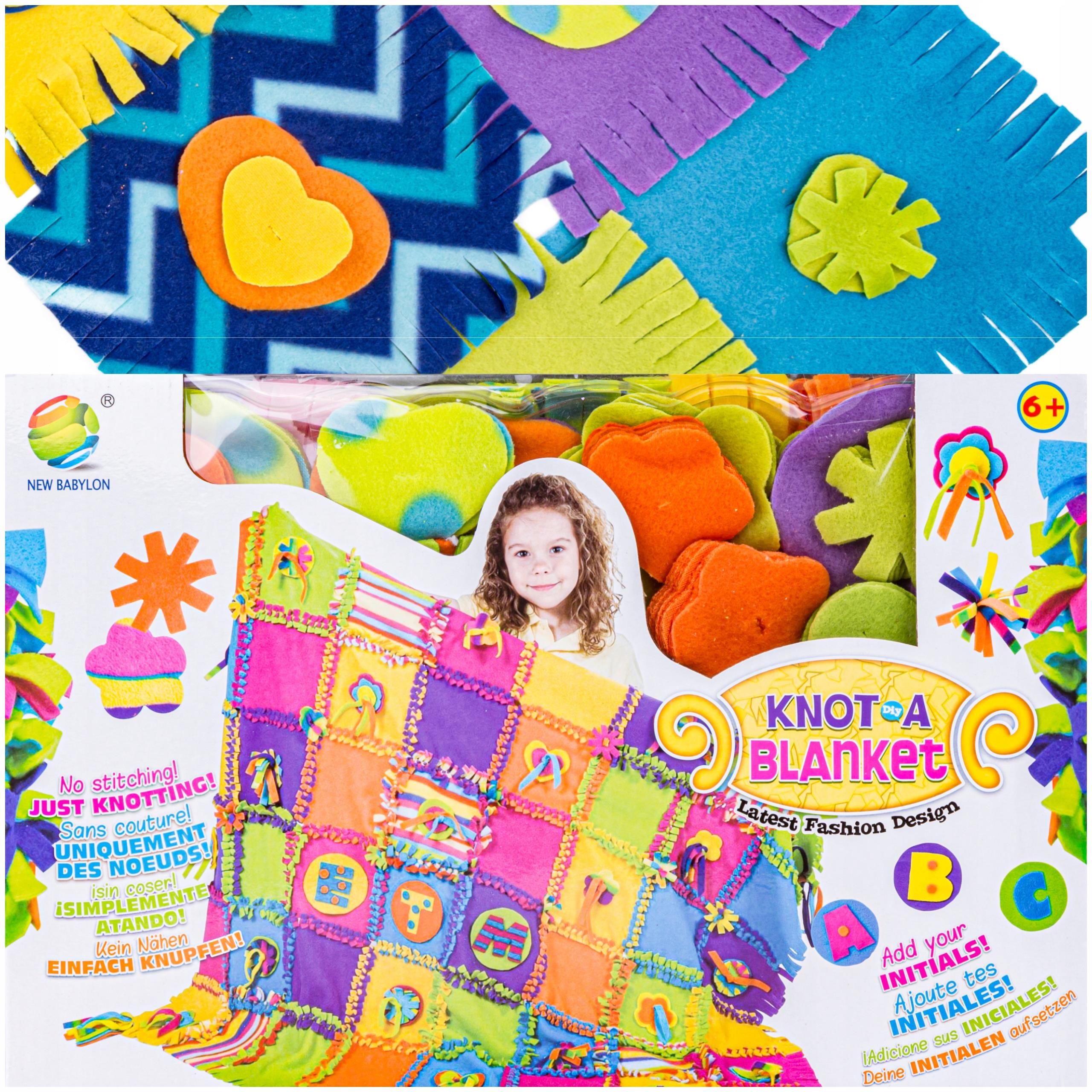 Dk Zestaw Kreatywny Dla Dziewczynki Koc Patchwork Kocyk Dzieci ...