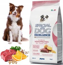 Karma Monge Włoska Karma Monoprotein Adult Sucha Karma Dla Psa Wołowina ...